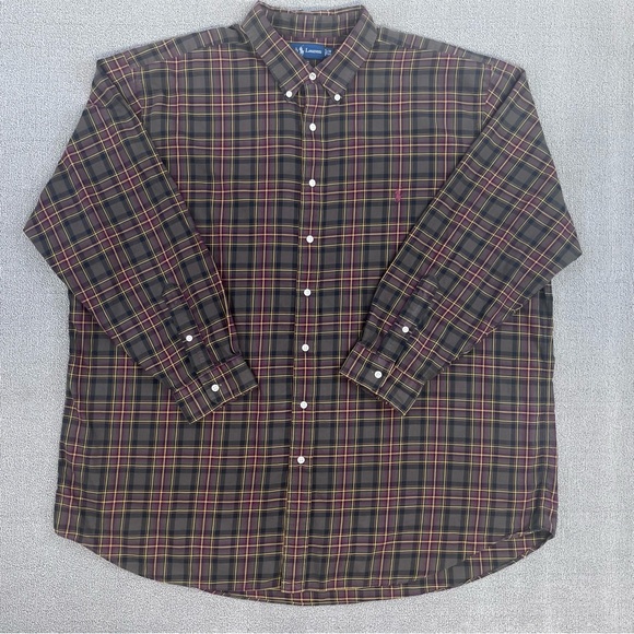 Ralph Lauren Blue Label | Shirts | Ralph Lauren Shirt Adult 3xb Plaid ...